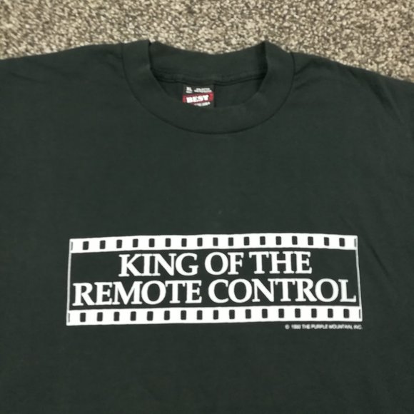 Fruit of the Loom | Shirts | Vintage 992 King Of The Remote Control ...